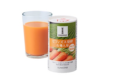 サンスター 「健康道場 ビフィズス発酵有機人参」新発売 ～こだわり畑と特許製法でコクと旨味を凝縮～ | Sunstar Group