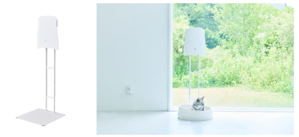ペット用の除菌脱臭機「QAIS-air- 04A1J」専用スタンドを新発売～多様な住環境を考慮し、壁掛けできない場所にも設置可能に ...