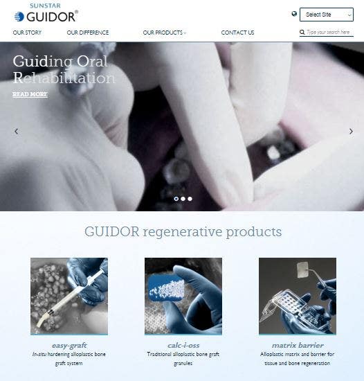 The new global GUIDOR website is launched! | Sunstar Group