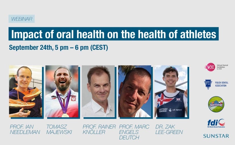 Top dental experts and athletes to join unique global webinar | Sunstar ...